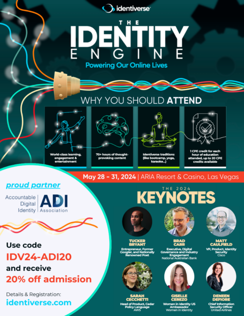Identiverse 15th Annual Conference, May 28-31, 2024 - ADI Association